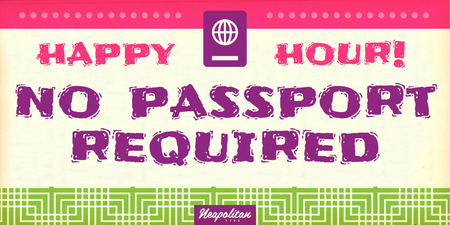 Frijoles Font Family by Neapolitan | Font Bros