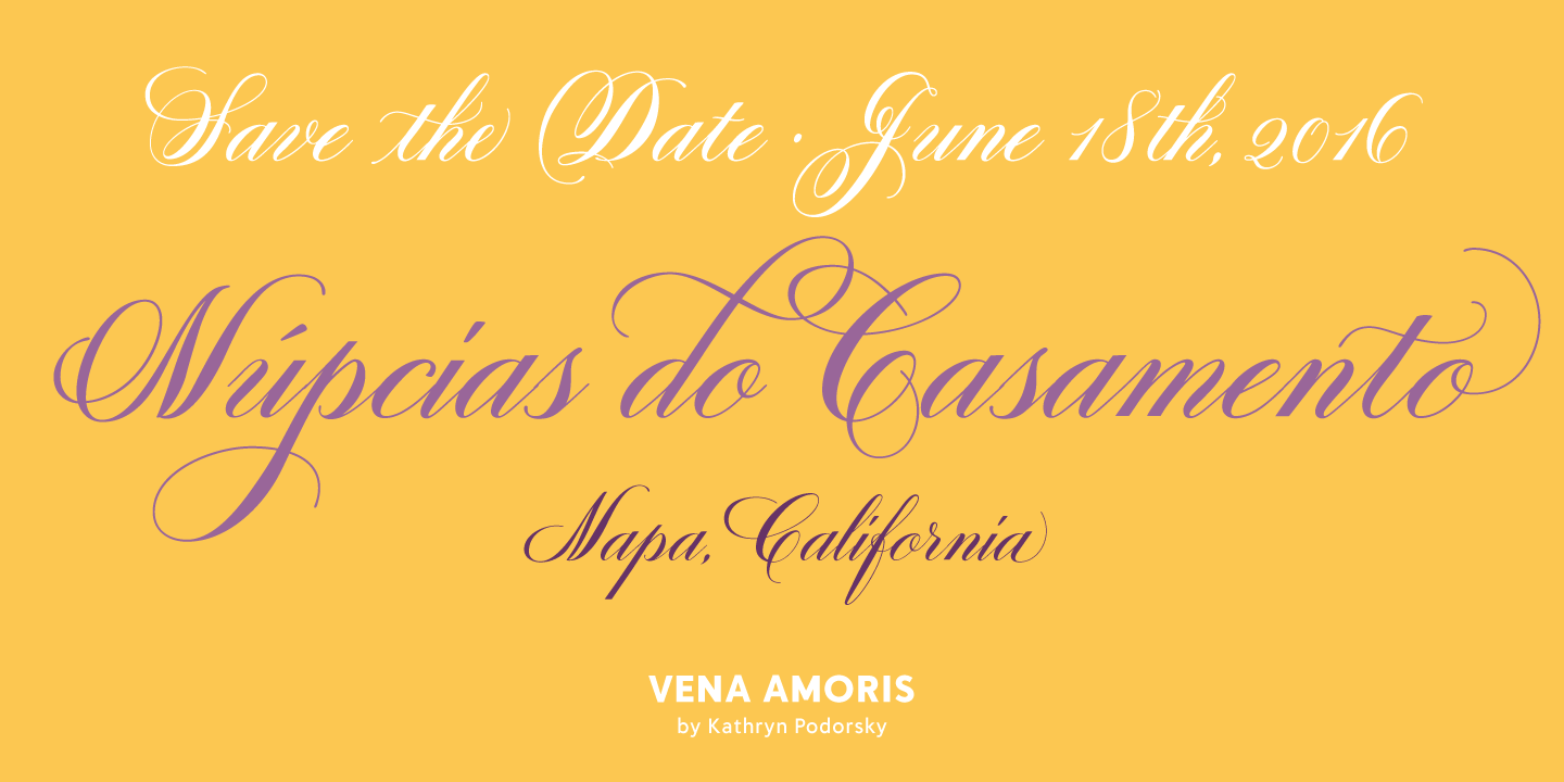Vena Amoris Font Family by Delve Fonts | Font Bros