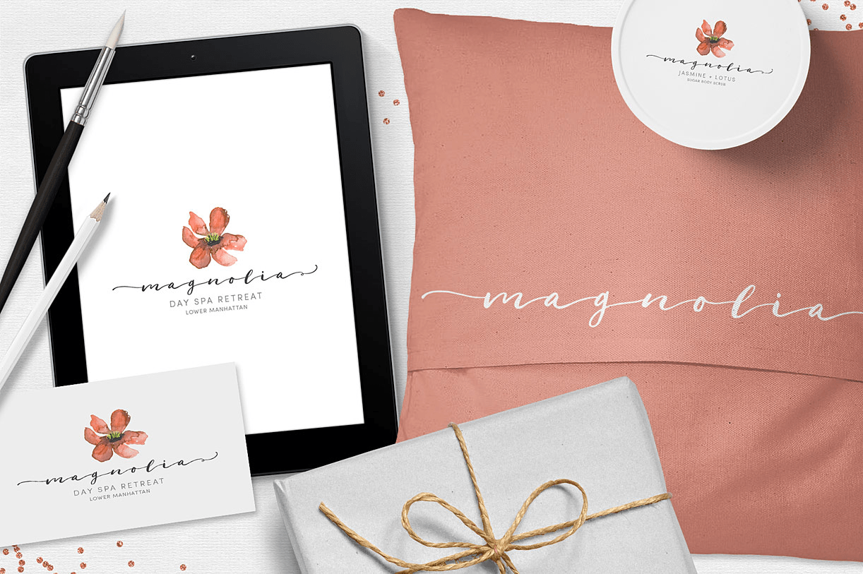 Blush Font Family by Callie Rian & Co | Font Bros