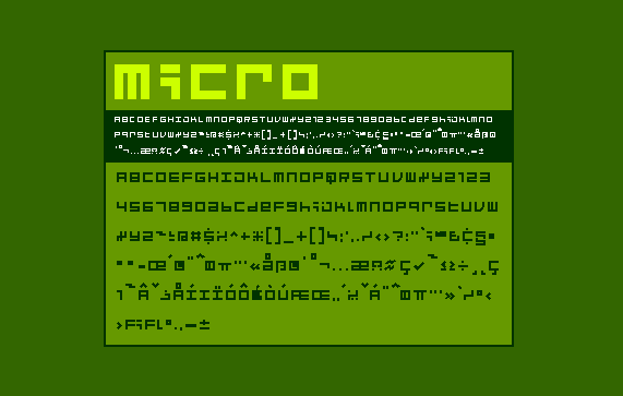 Micro Font Family by Fontalicious | Font Bros