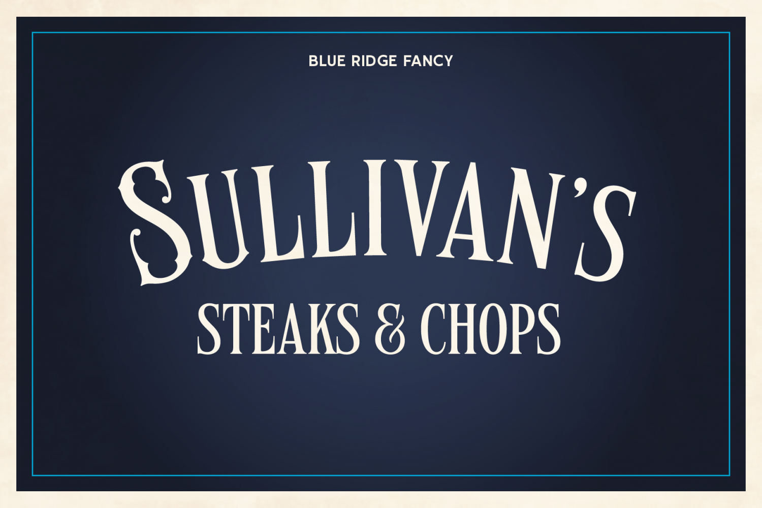 Blue Ridge Font Family by Searfoss Design | Font Bros