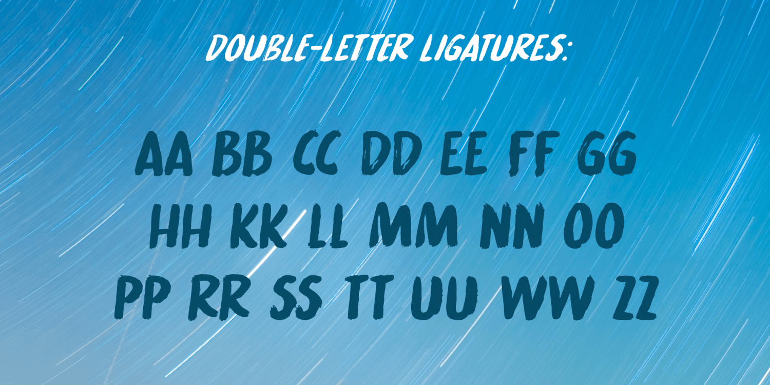 Meteor Strike Font Family by Hanoded | Font Bros