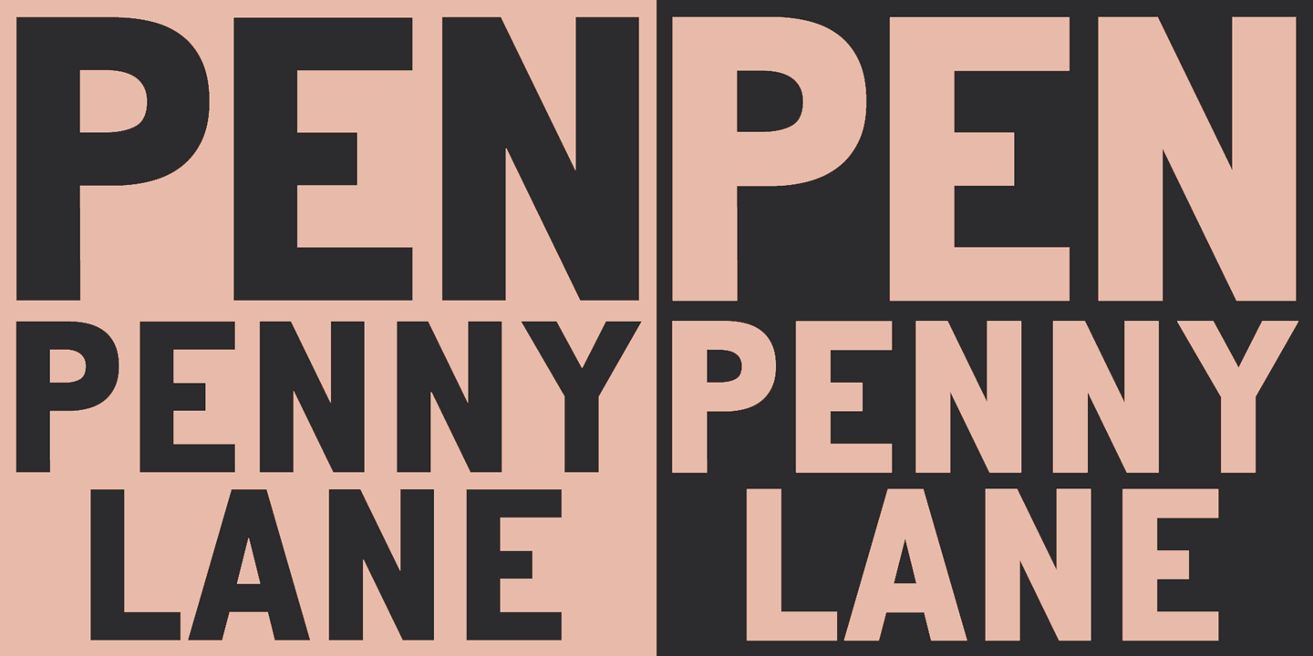 Penny Lane Font Family by K-Type | Font Bros