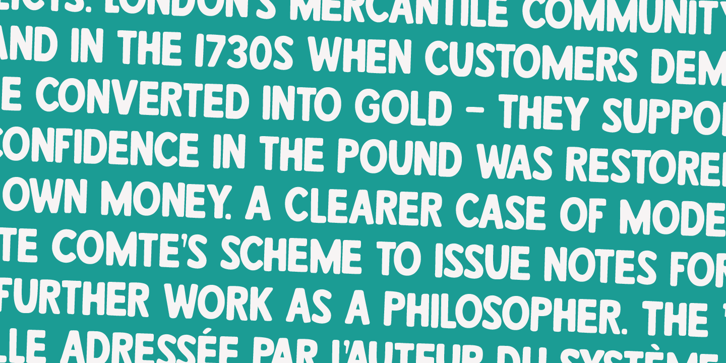 Crowd Funded Font Family by Hanoded | Font Bros