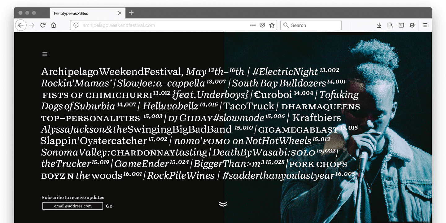 Maine Font Family by Fenotype | Font Bros