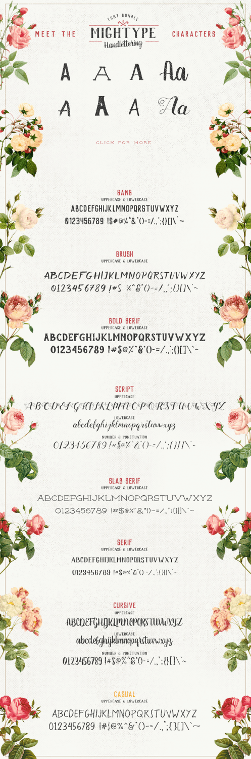 Mightype Font Family by AF Studio | Font Bros