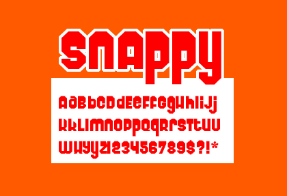 Snappy Font Family by Fontalicious | Font Bros
