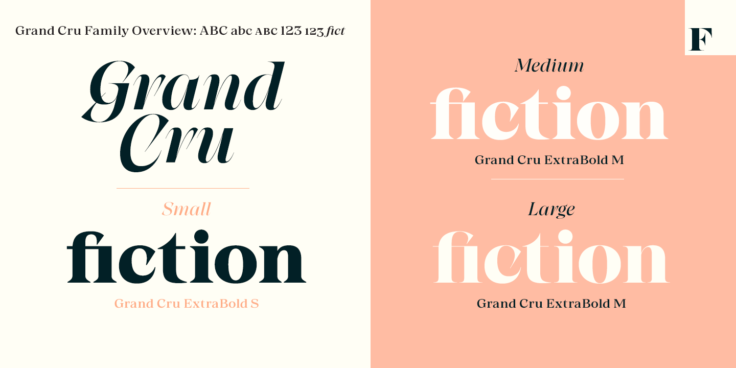 Grand Cru Font Family by Fenotype | Font Bros