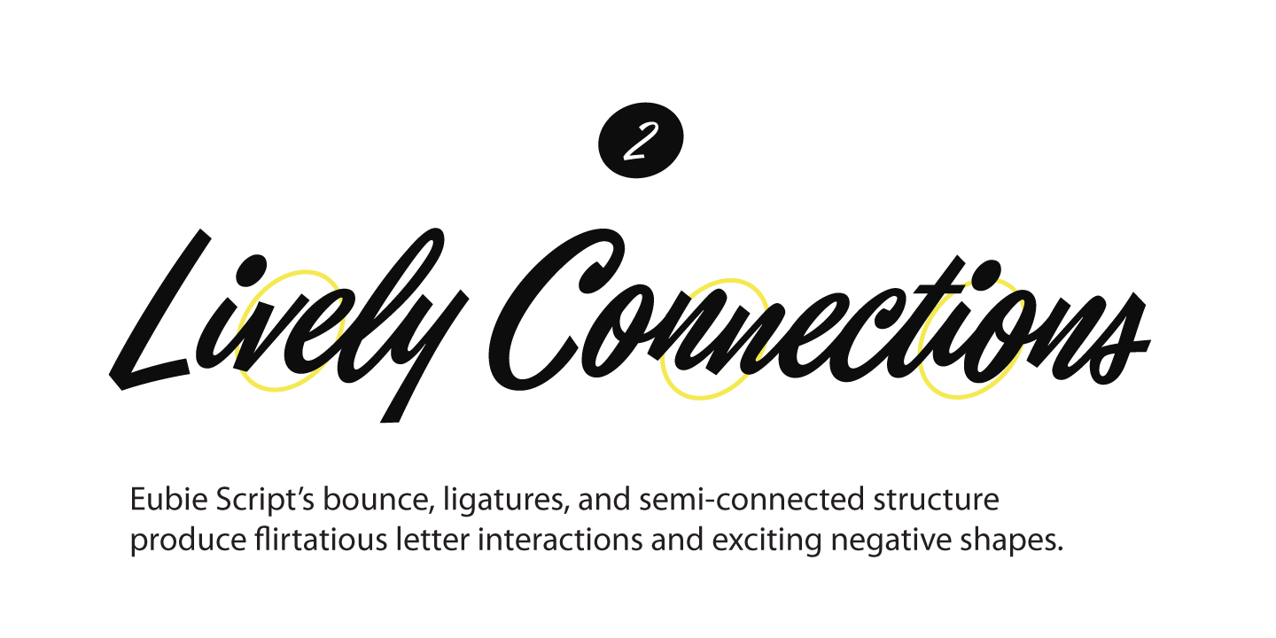 Eubie Script Font Family by Dai Foldes | Font Bros