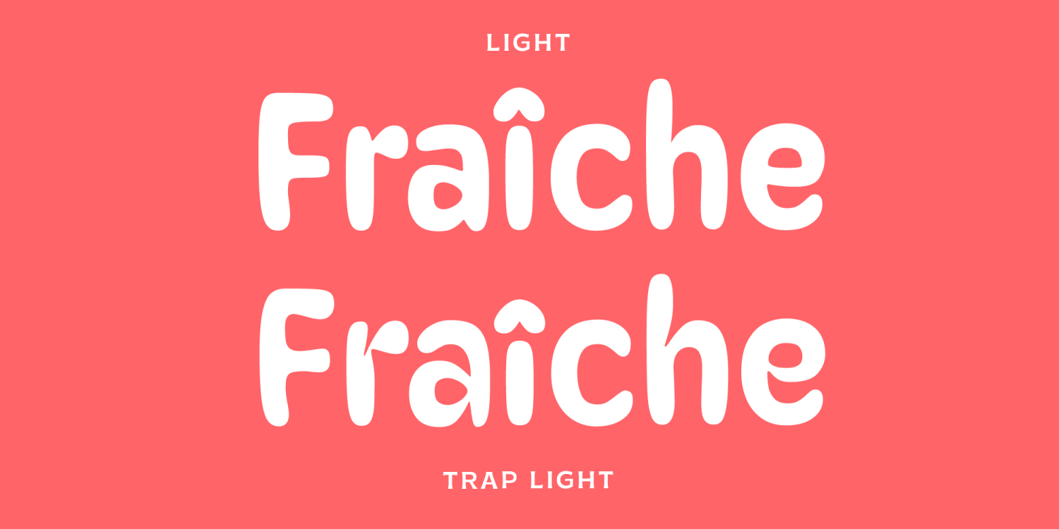 Fraiche Font Family by AF Studio | Font Bros