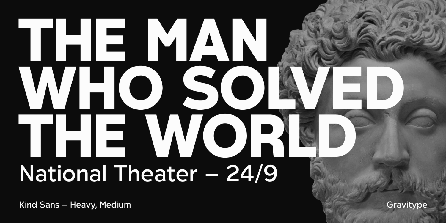 Kind Sans Font Family by Gravitype | Font Bros